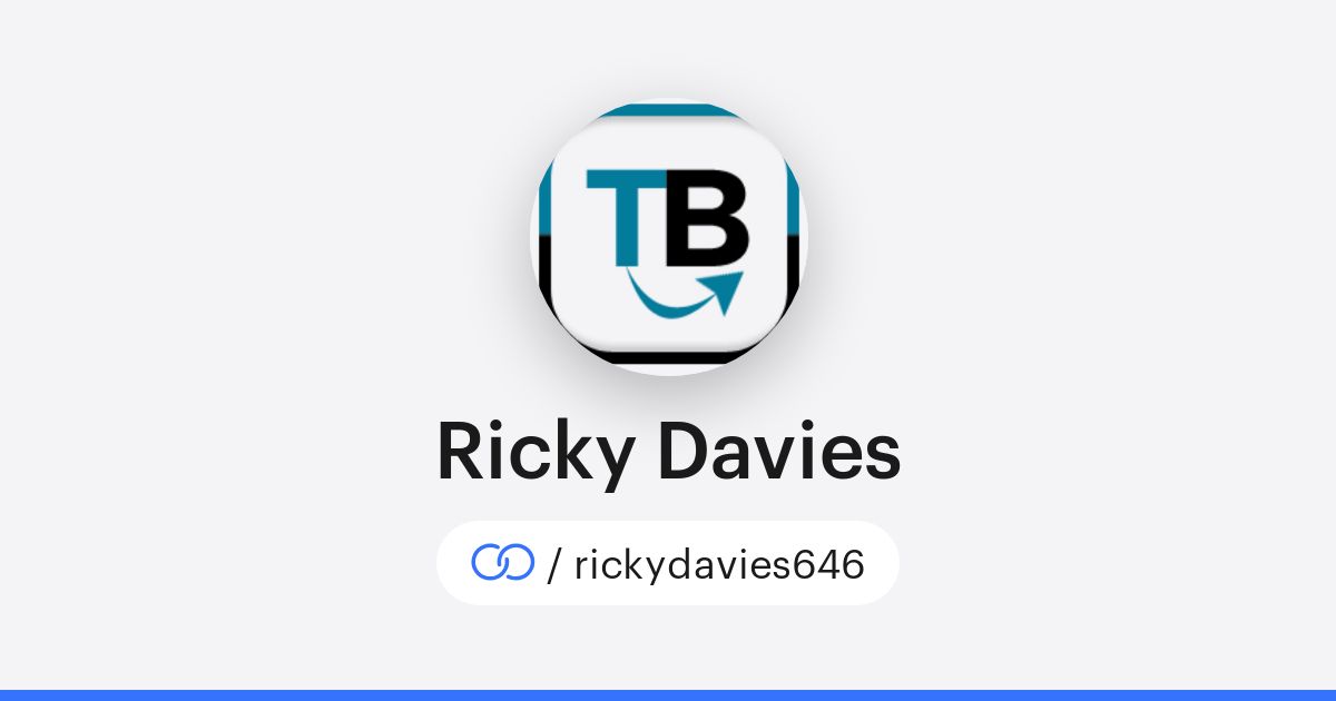 Ricky Davies (/rickydavies646) · solo.to