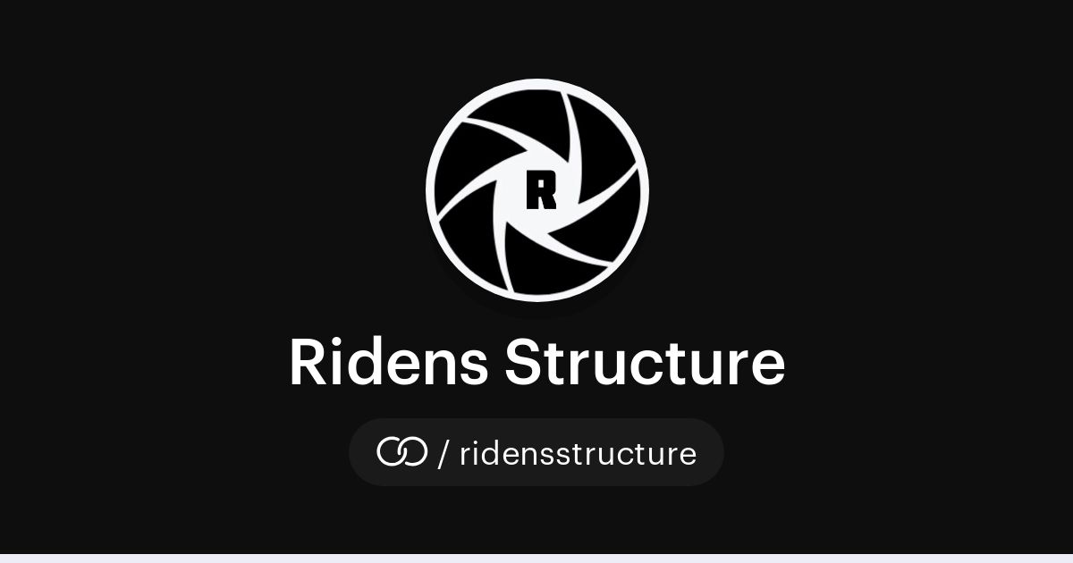 Ridens Structure (/ridensstructure) · solo.to