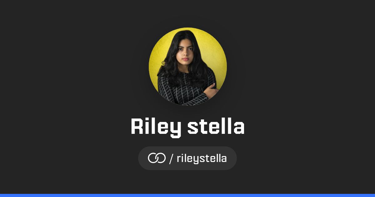 Riley stella (/rileystella) · solo.to