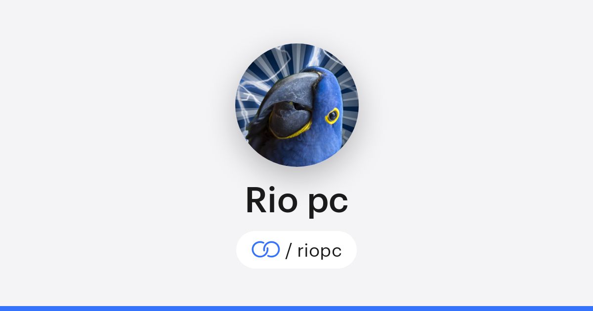 Rio pc (/riopc) · solo.to