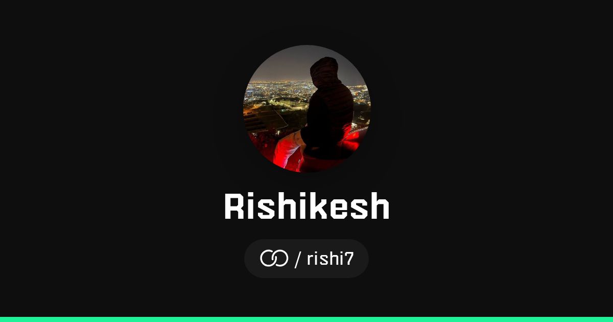 Rishikesh (/rishi7) · solo.to