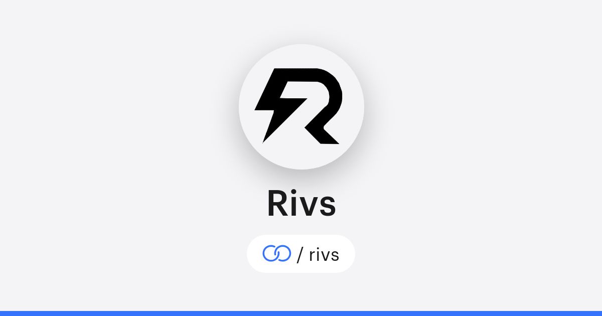 Rivs · solo.to
