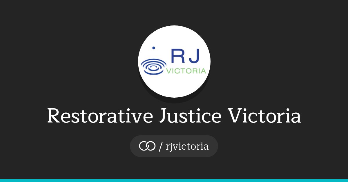 Restorative Justice Victoria (/rjvictoria) · solo.to