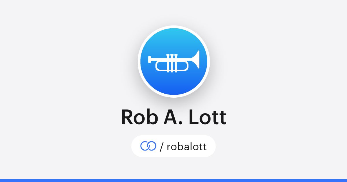 Rob A. Lott (/robalott) · solo.to