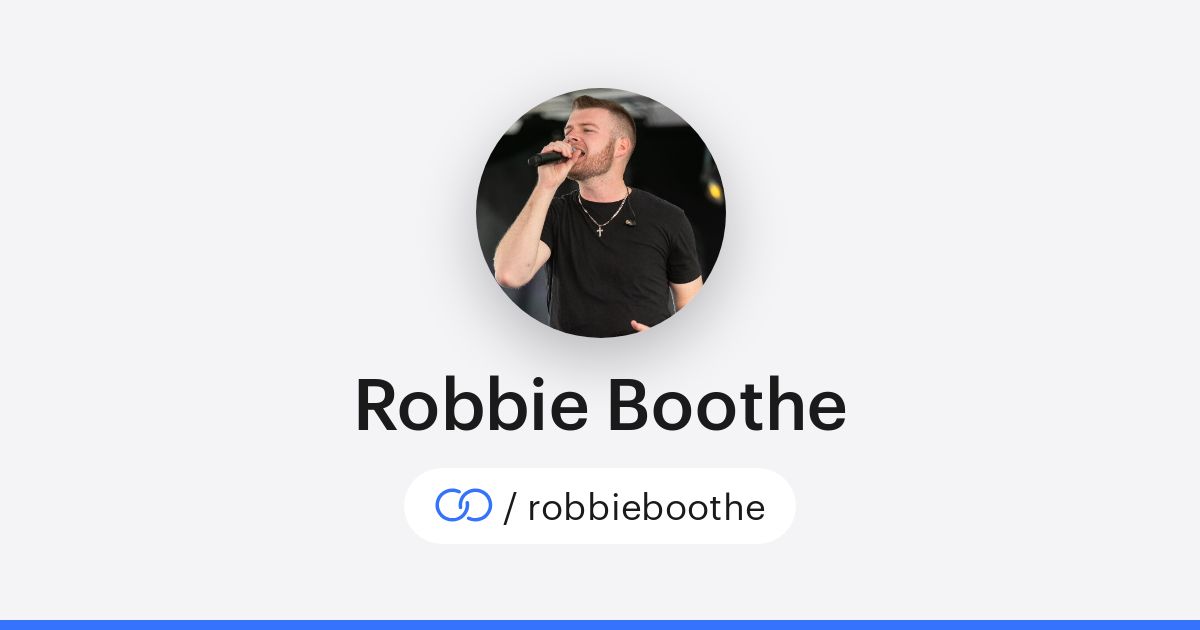 Robbie Boothe (/robbieboothe) · solo.to