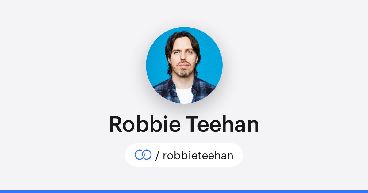 Robbie Teehan (/robbieteehan) · solo.to