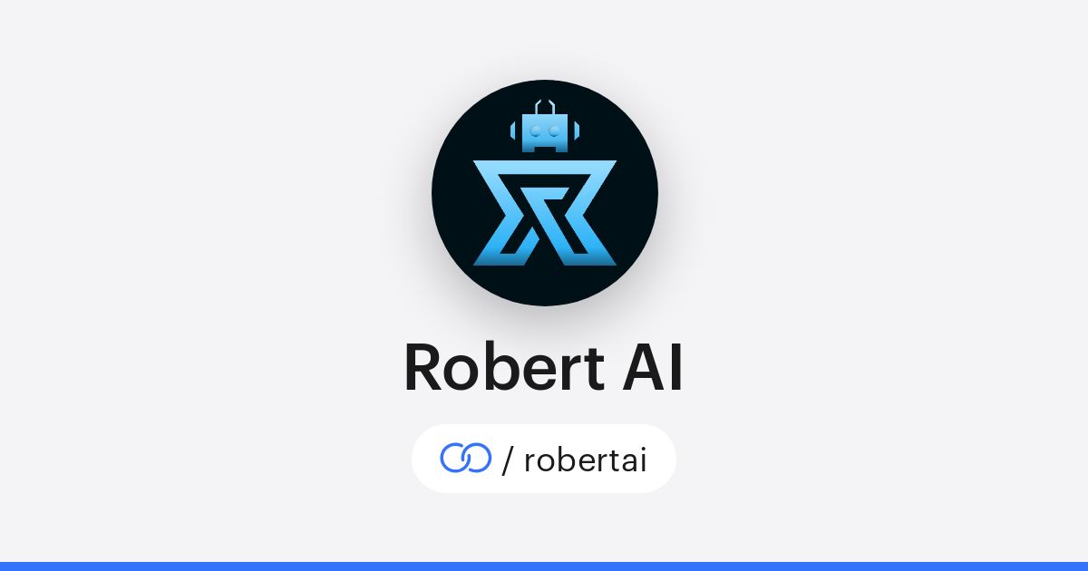 Robert AI (/robertai) · solo.to