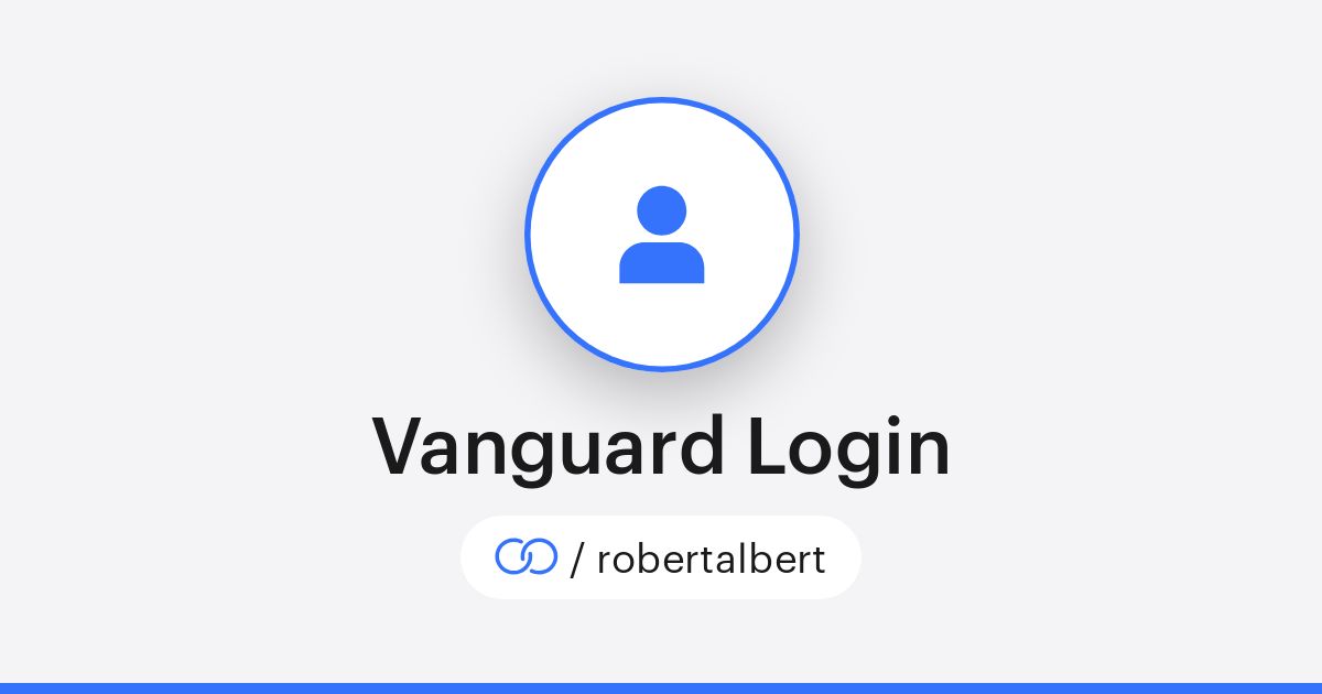 Vanguard Login (/robertalbert) · solo.to