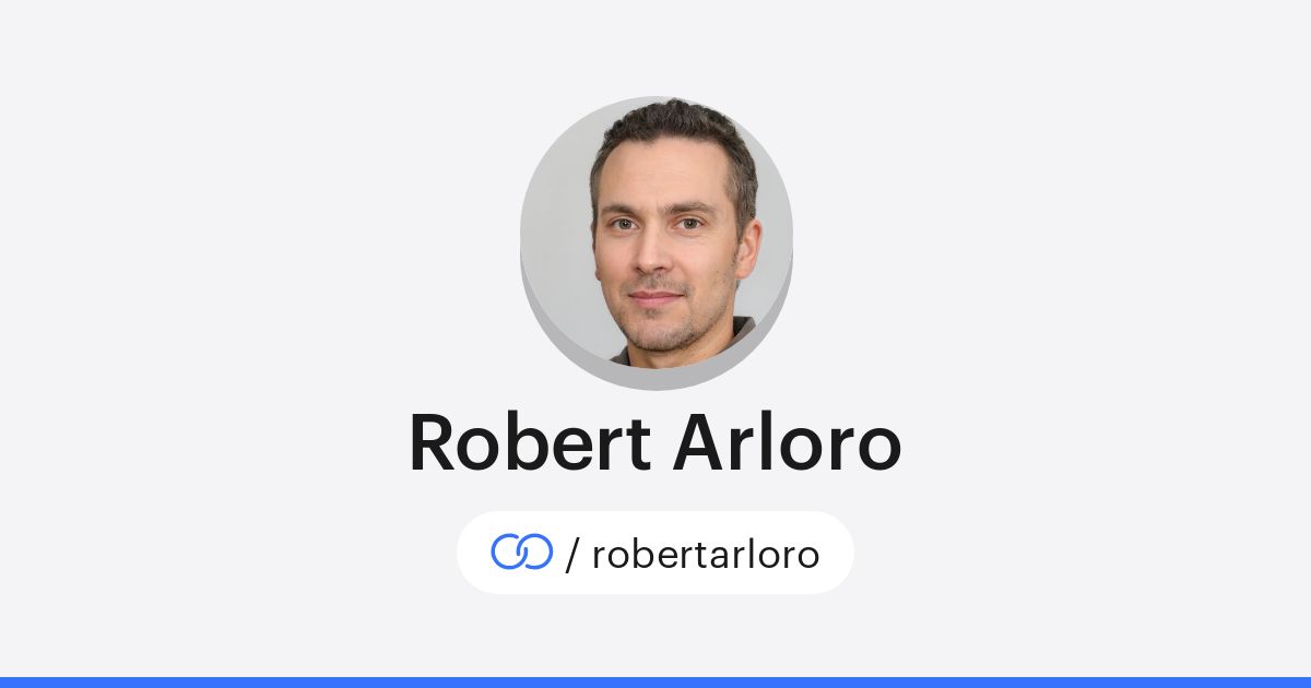 Robert Arloro (/robertarloro) · solo.to