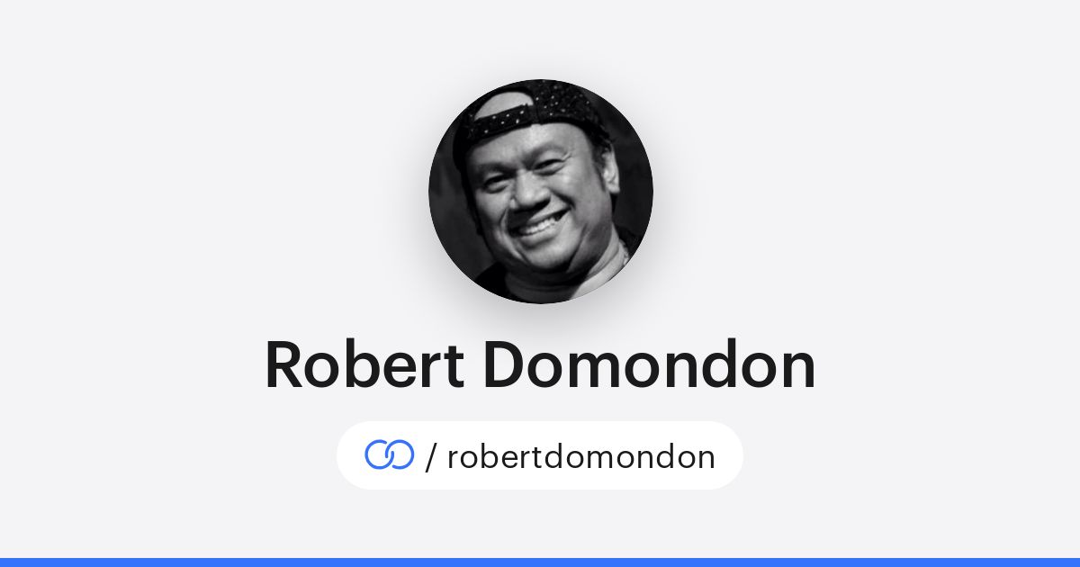 Robert Domondon (/robertdomondon) · solo.to