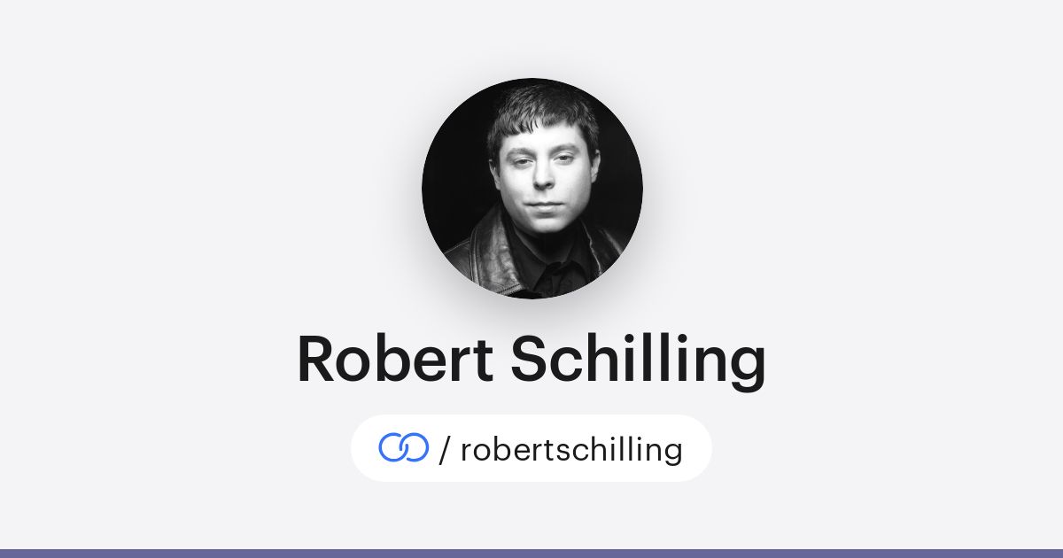 Robert Schilling (/robertschilling) · solo.to