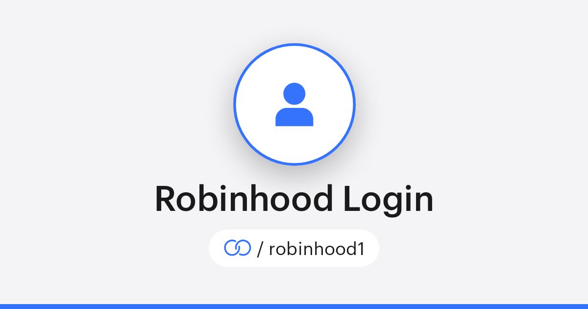 Robinhood Login (/robinhood1) · solo.to