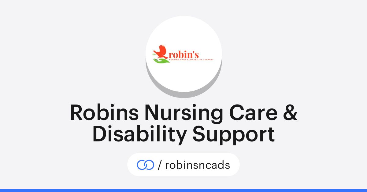 Robins Nursing Care & Disability Support (/robinsncads) · solo.to