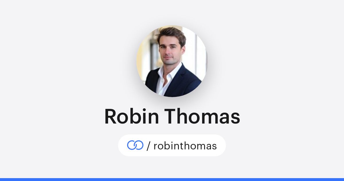 Robin Thomas (/robinthomas) · solo.to
