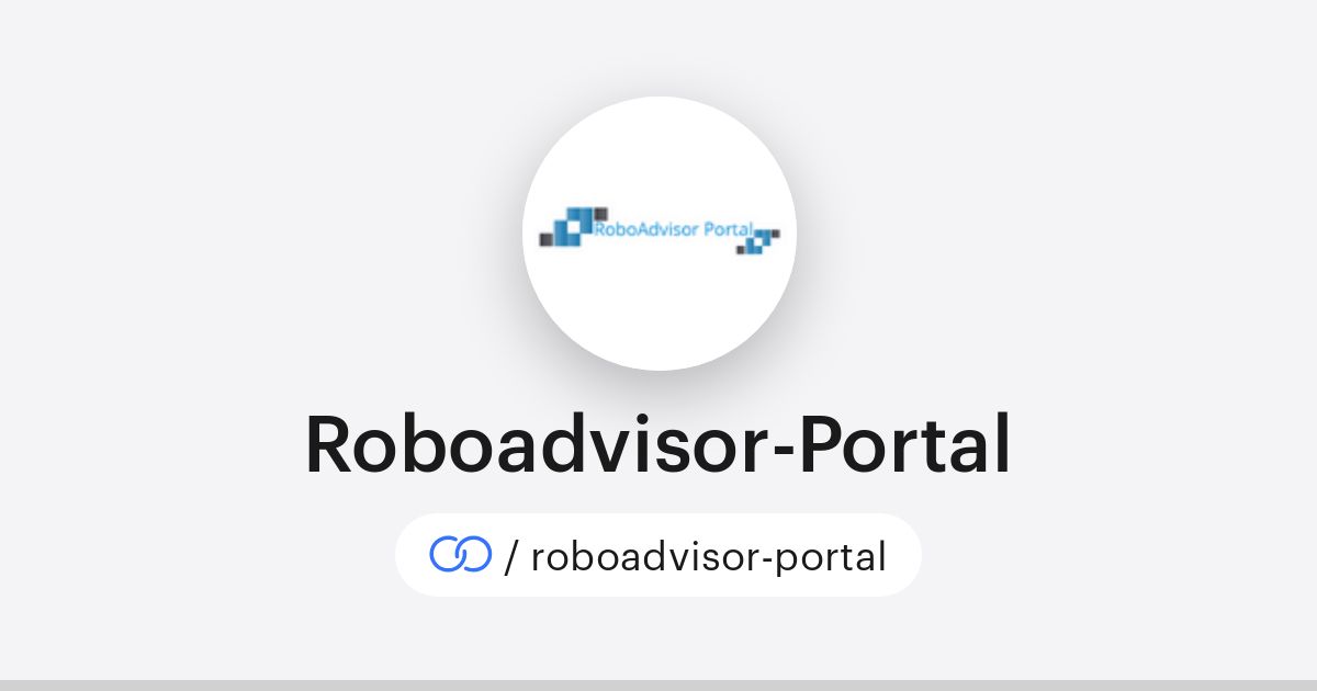 Roboadvisor-Portal · solo.to