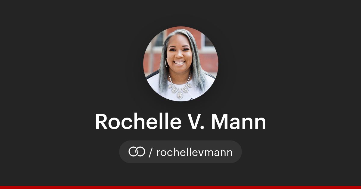 Rochelle V. Mann (/rochellevmann) · solo.to