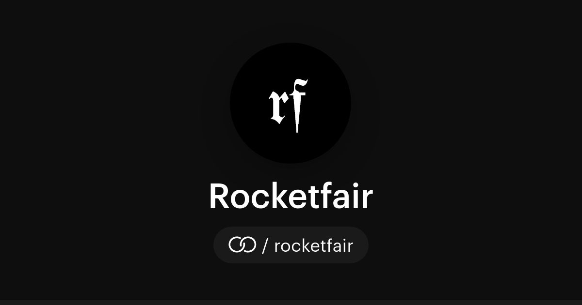 Rocketfair (/rocketfair) · solo.to