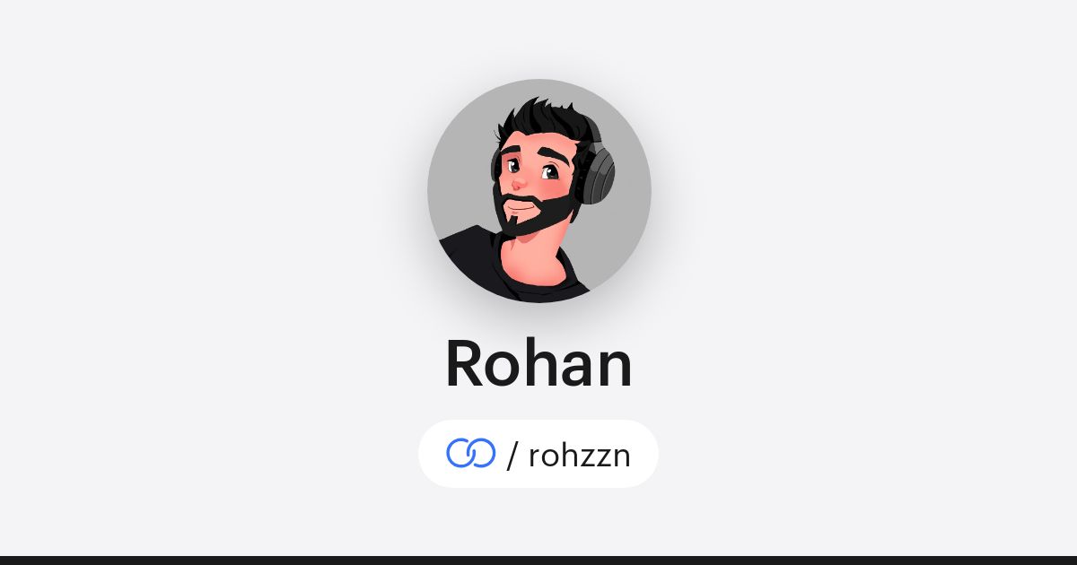 Rohan (/rohzzn) · solo.to