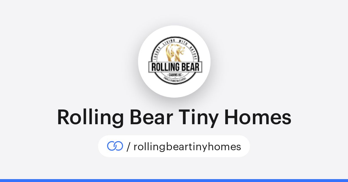 Rolling Bear Tiny Homes (/rollingbeartinyhomes) · solo.to