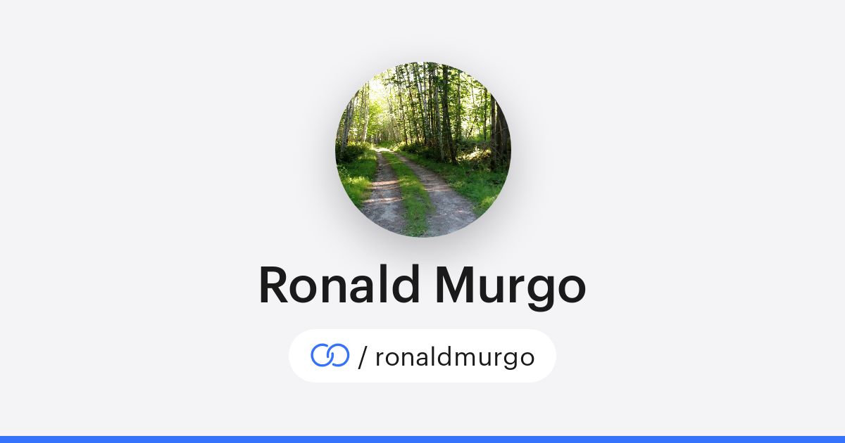 Ronald Murgo (/ronaldmurgo) · solo.to