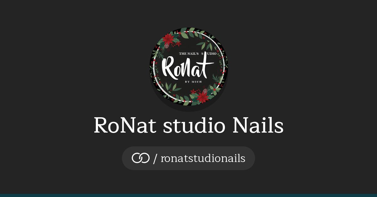 RoNat studio Nails (/ronatstudionails) · solo.to
