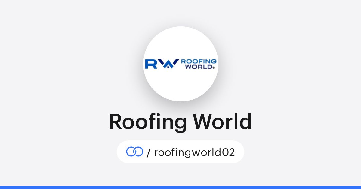 Roofing World (/roofingworld02) · solo.to