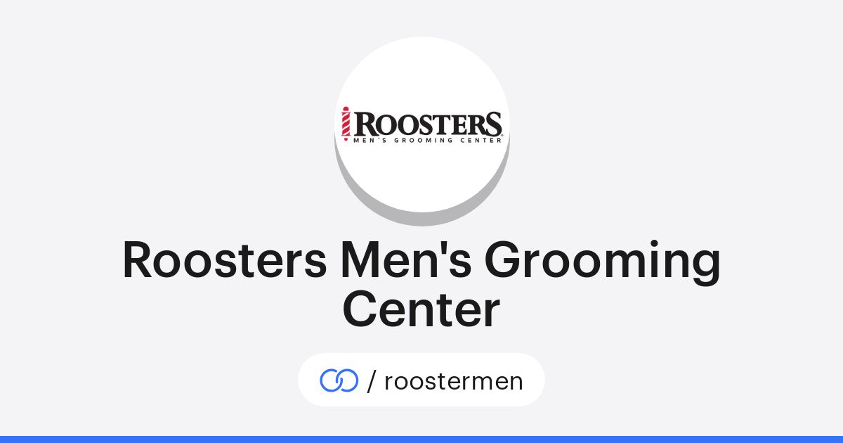 Roosters Men's Grooming Center (/roostermen) · solo.to
