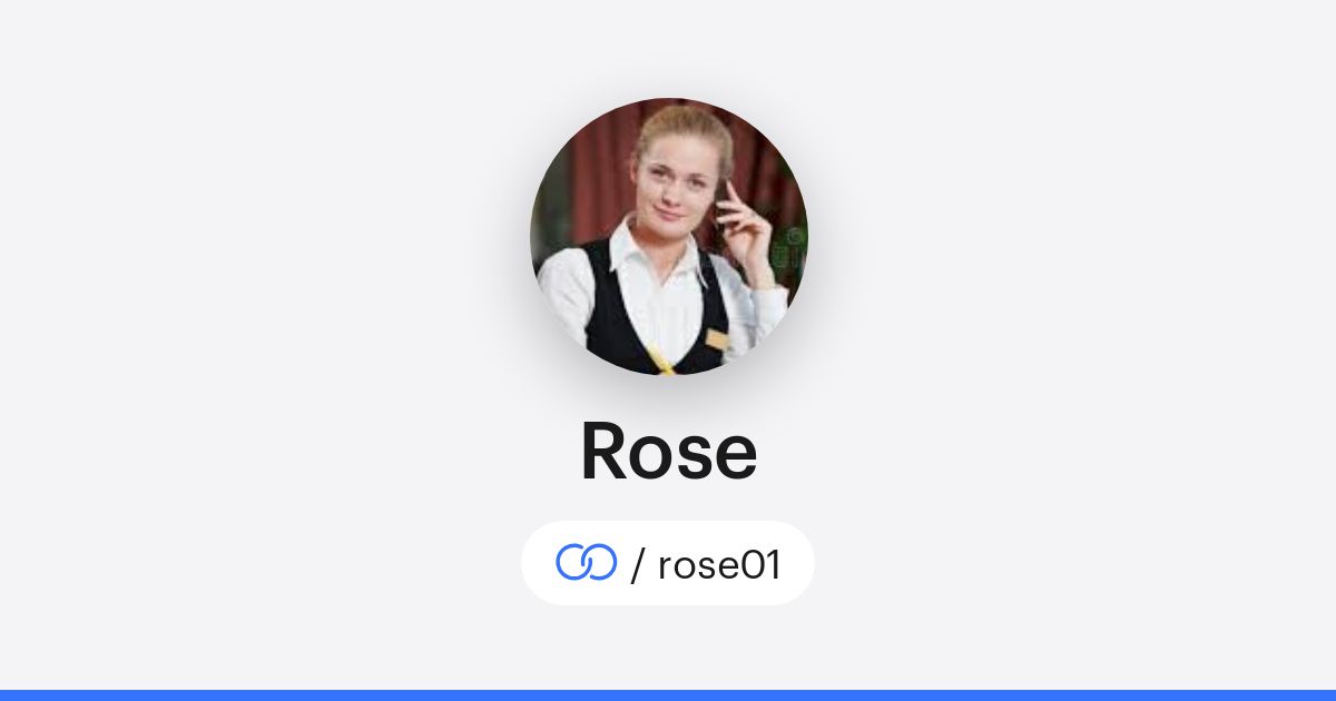 Rose (/rose01) · solo.to