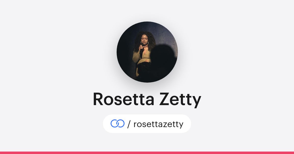 Rosetta Zetty (/rosettazetty) · solo.to
