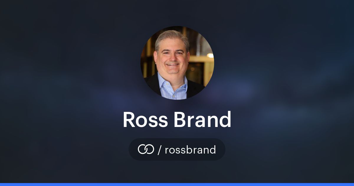 Ross Brand (/rossbrand) · solo.to