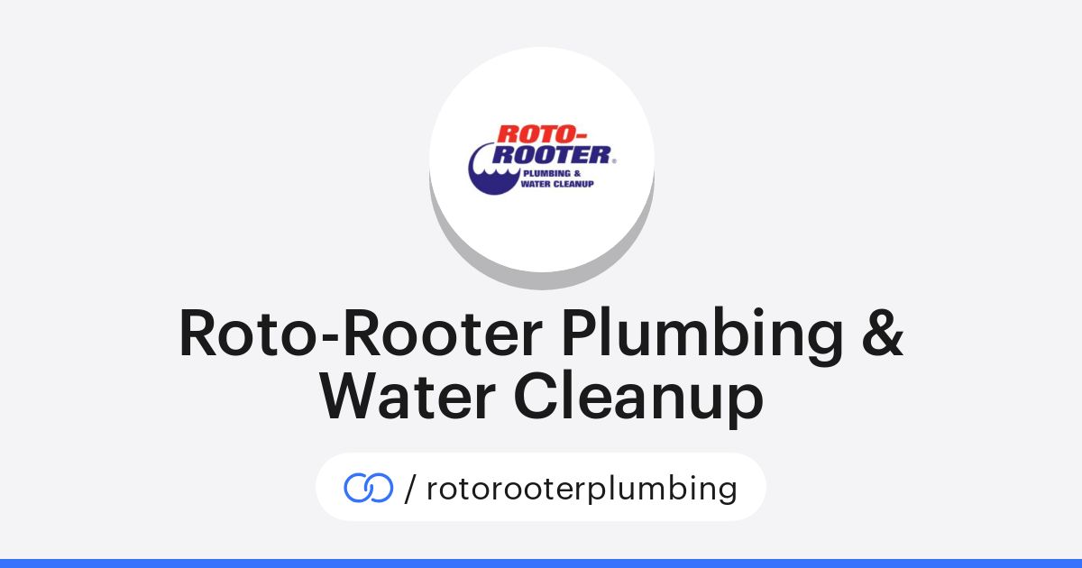 Roto-Rooter Plumbing & Water Cleanup (/rotorooterplumbing) · solo.to