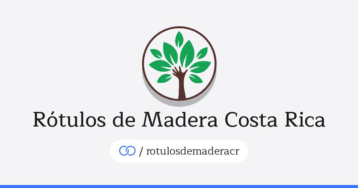 Rótulos de Madera Costa Rica (/rotulosdemaderacr) · solo.to