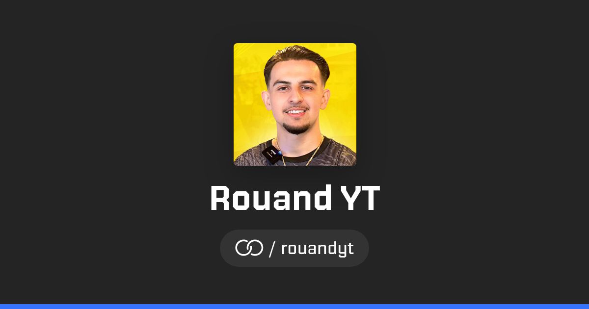 Rouand YT (/rouandyt) · solo.to