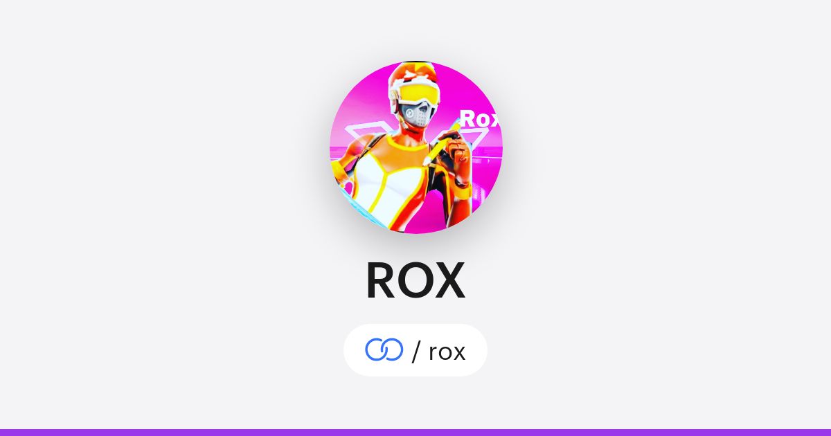 ROX · solo.to