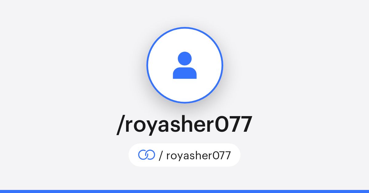 /royasher077 · solo.to