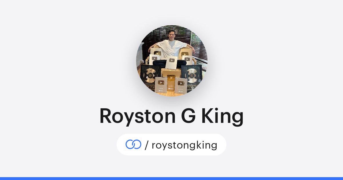 Royston G King (/roystongking) · solo.to