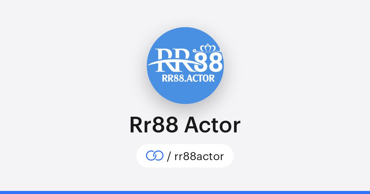 Rr88 Actor (/rr88actor) · solo.to