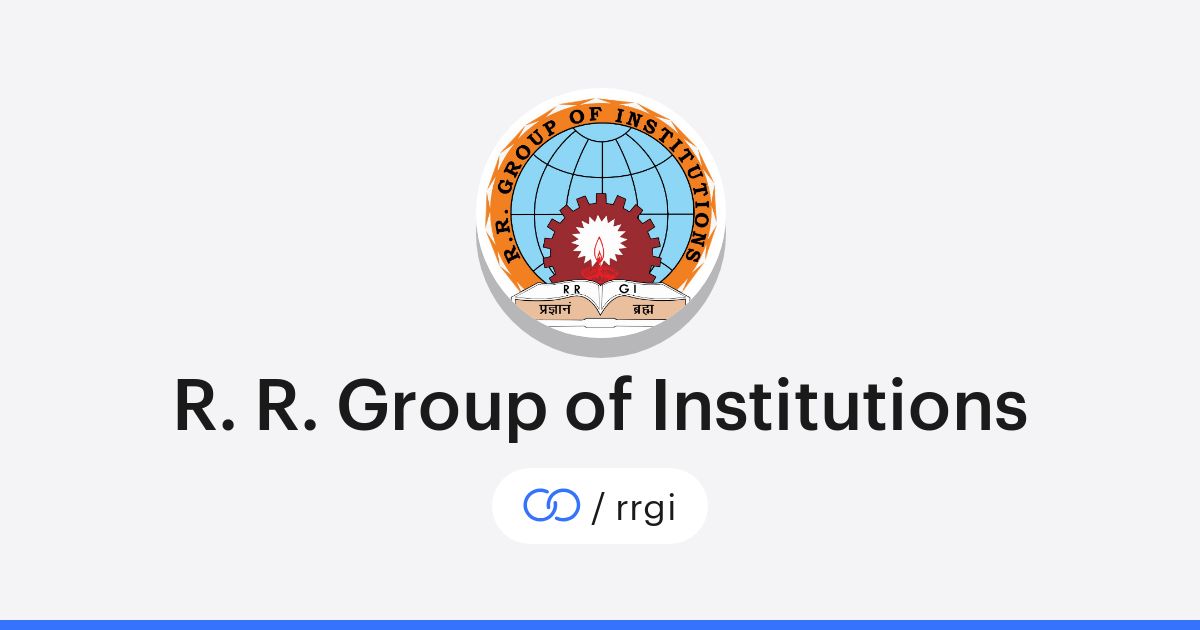R. R. Group of Institutions (/rrgi) · solo.to