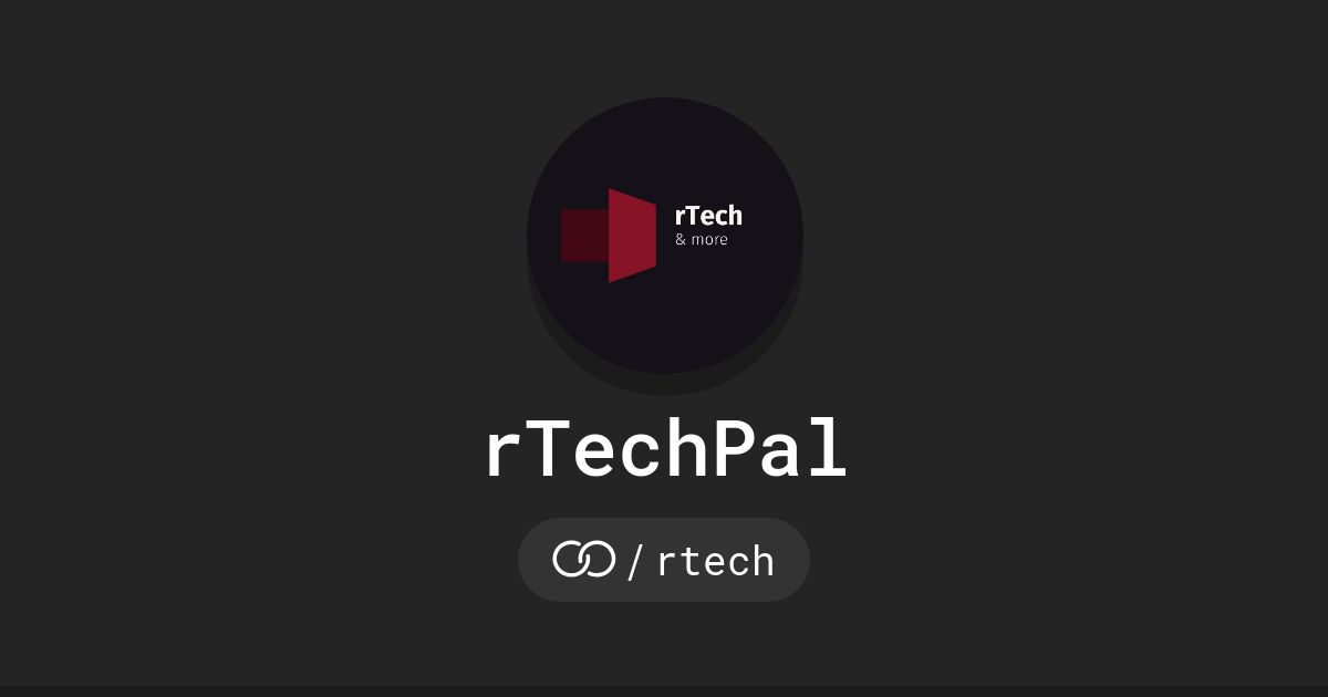 rTechPal (/rtech) · solo.to