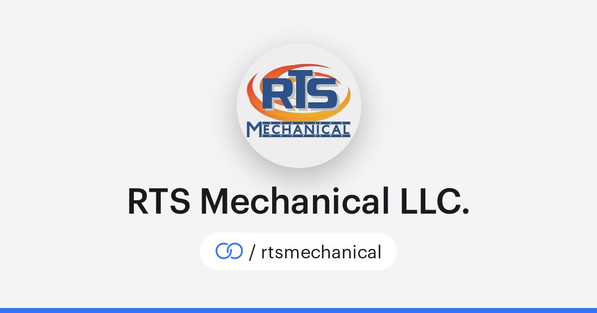RTS Mechanical LLC. (/rtsmechanical) · solo.to