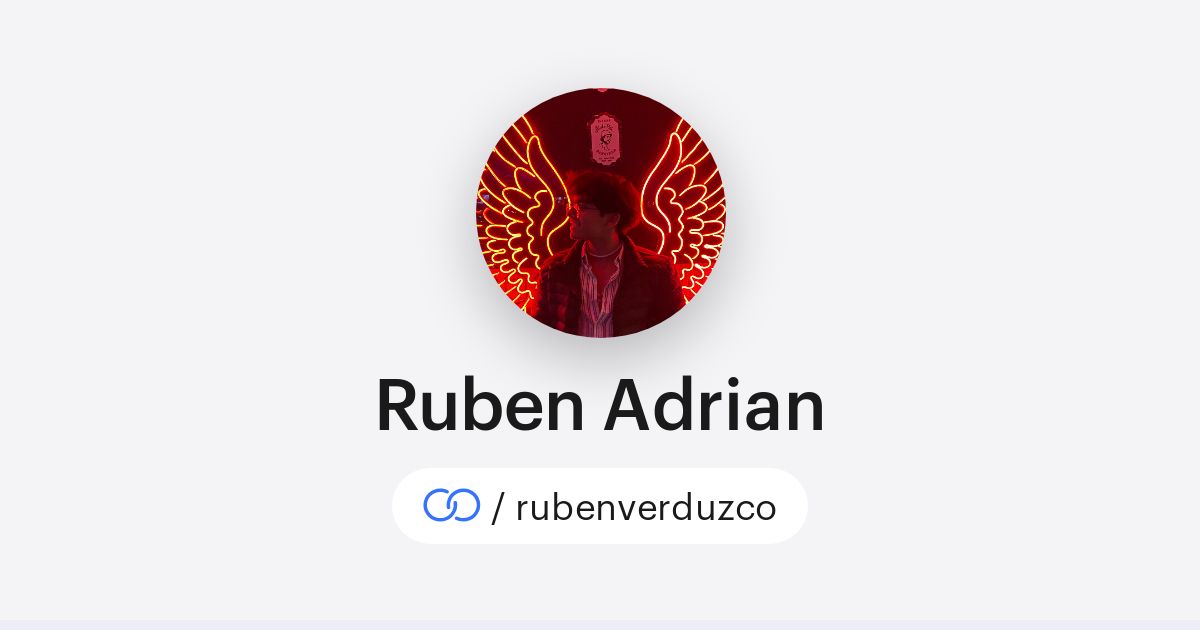 Ruben Adrian (/rubenverduzco) · solo.to