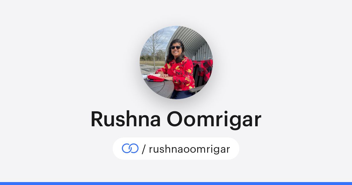 Rushna Oomrigar (/rushnaoomrigar) · solo.to