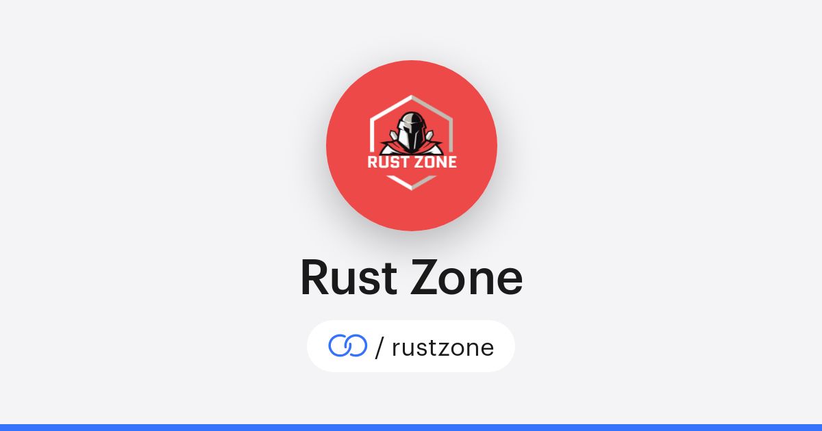 Rust Zone (/rustzone) · solo.to