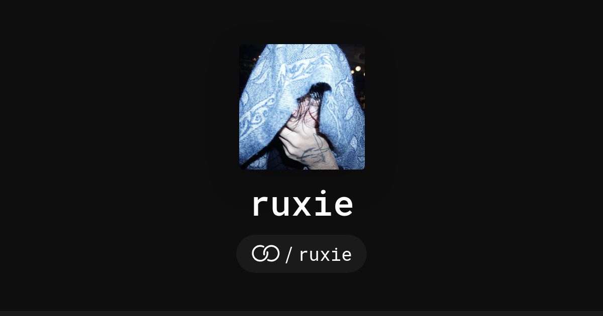 ruxie · solo.to