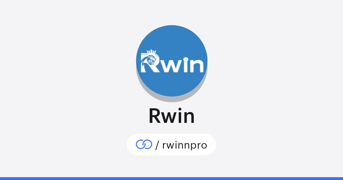 Rwin (/rwinnpro) · solo.to