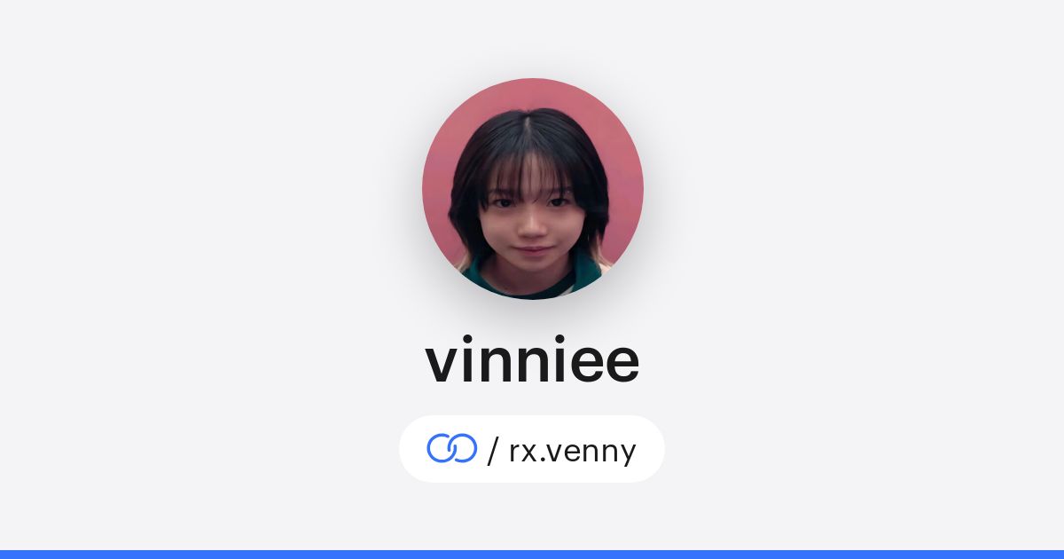 vinniee (/rx.venny) · solo.to