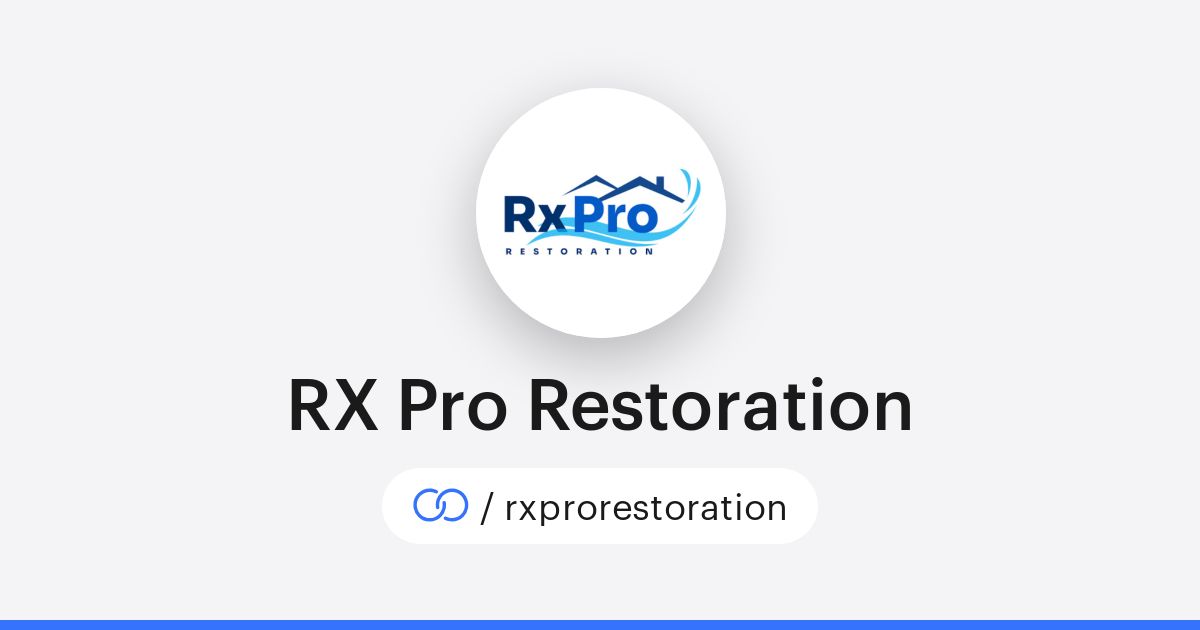 RX Pro Restoration (/rxprorestoration) · solo.to