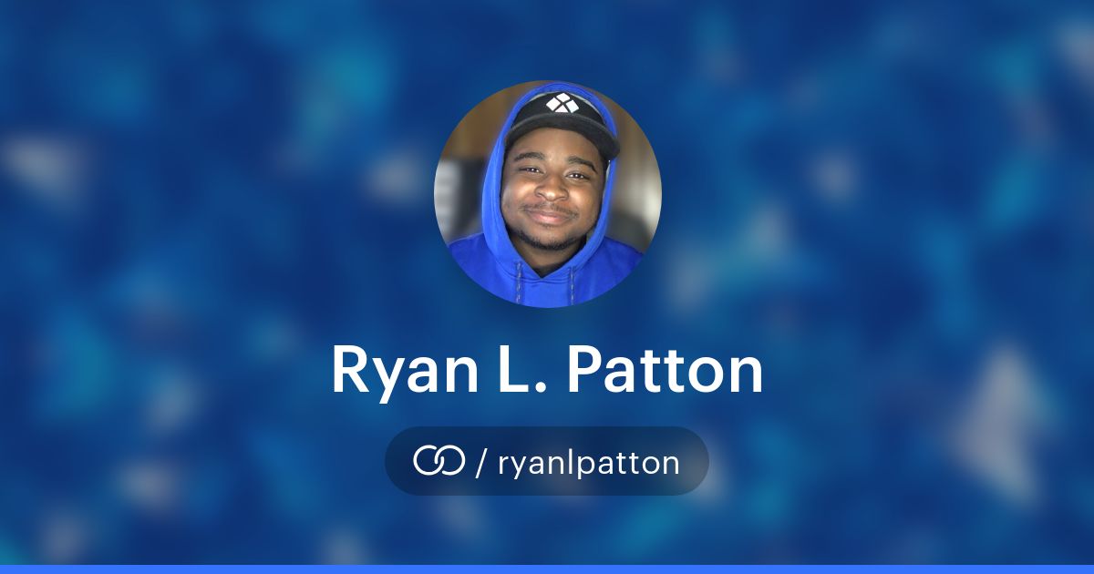 Ryan L. Patton (/ryanlpatton) · solo.to