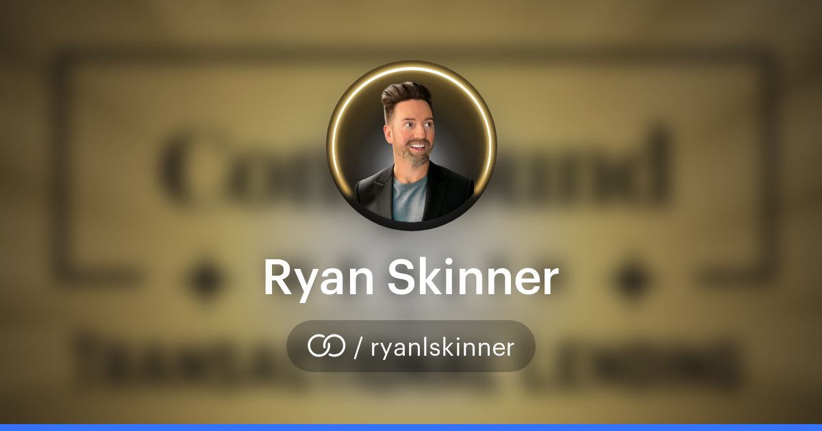 Ryan Skinner (/ryanlskinner) · solo.to