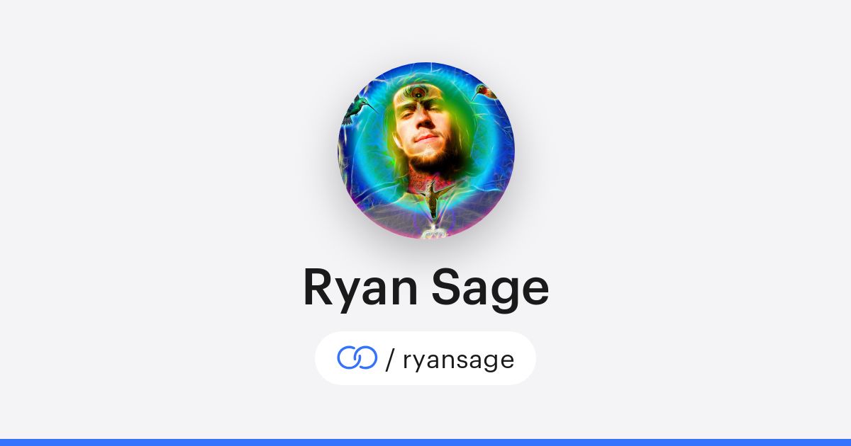 Ryan Sage (/ryansage) · solo.to
